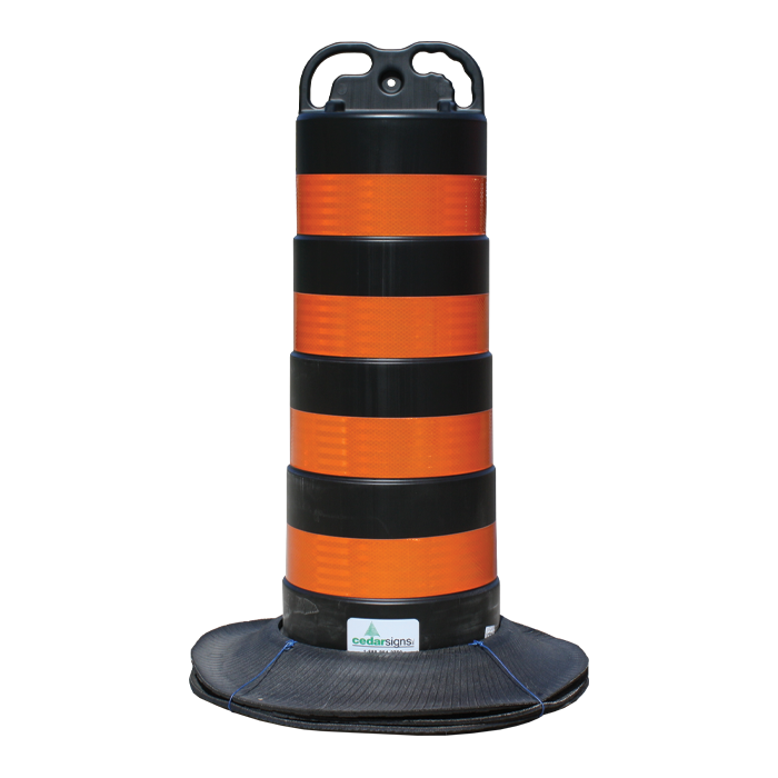 Channelizer TC54 and Tire Ballast | Cedar Signs Inc.
